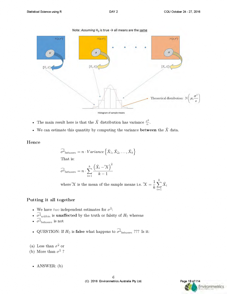 Introduction to Statistical Modelling using R – Course Notes (Free to ...